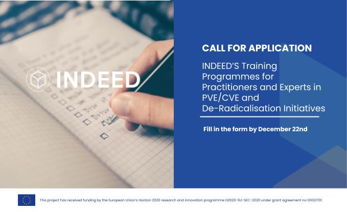 Call for application to the INDEED’s Training Programmes for ...