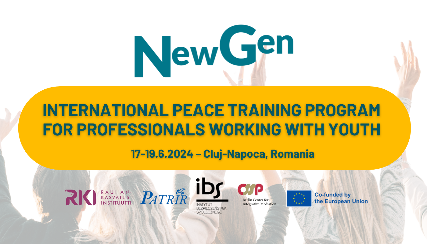 International Peace Training Program for Professionals working with ...